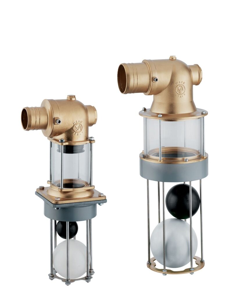 art. 0180 - Overflow valve with sight glass / primary shut-off ...